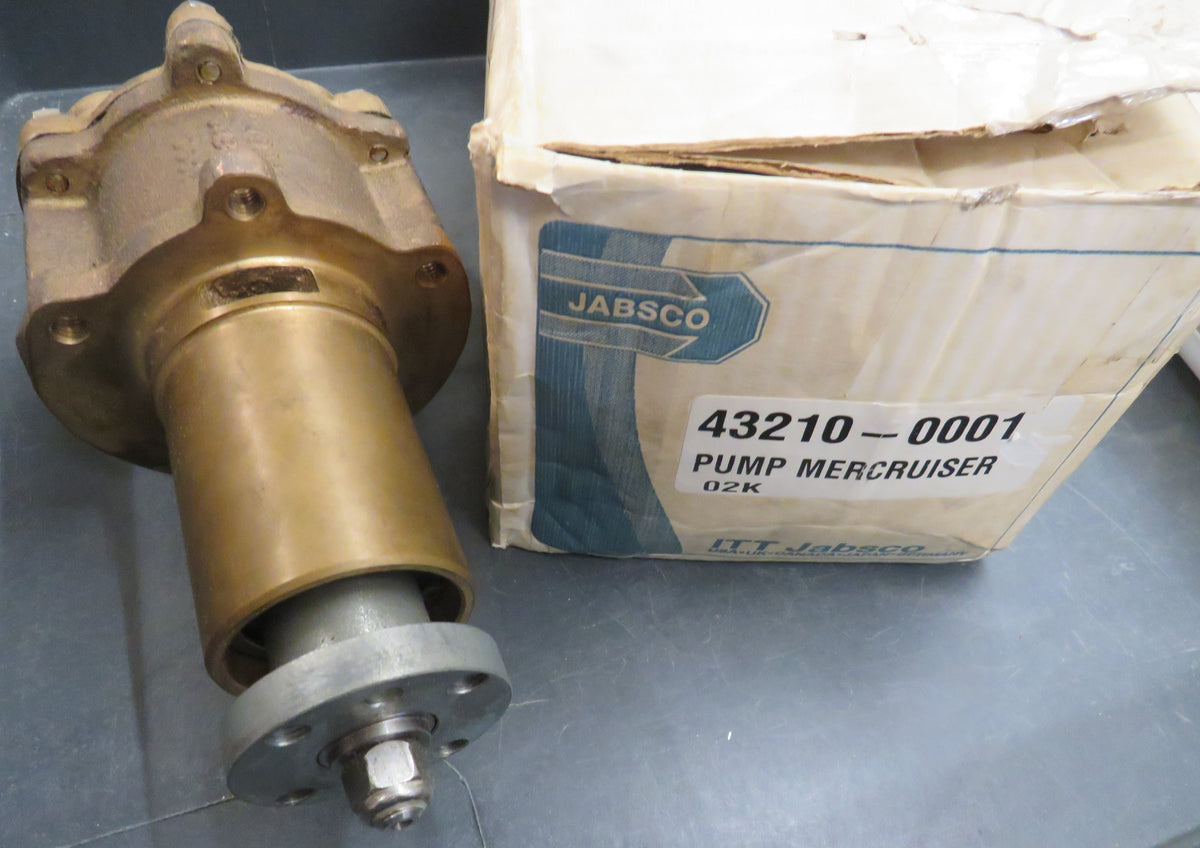 43210-0001 Jabsco Cooling Pump 1-1/4" Mercruiser (Replacement 46-72774 ...