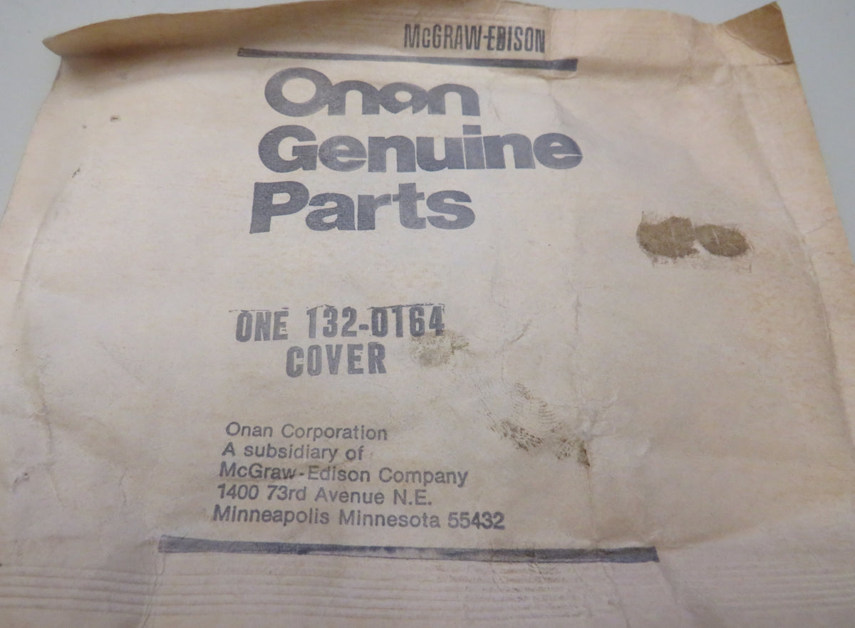 132-0164 Onan End Cover Cap Plate 12/10/2024 THIS PART IS IN STOCK 12 ...