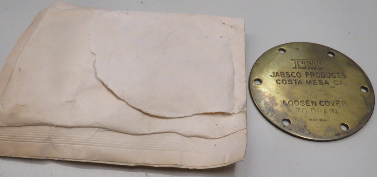 132-0164 Onan End Cover Cap Plate 12/10/2024 THIS PART IS IN STOCK 12 ...