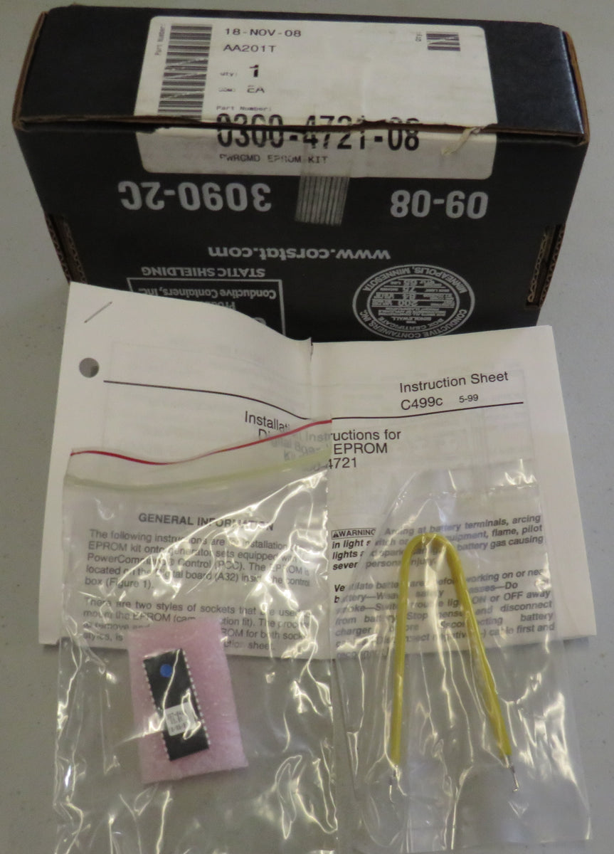 300-4721-08 Onan 300-4721-08 Cummins Power Command Controller Erasable ...