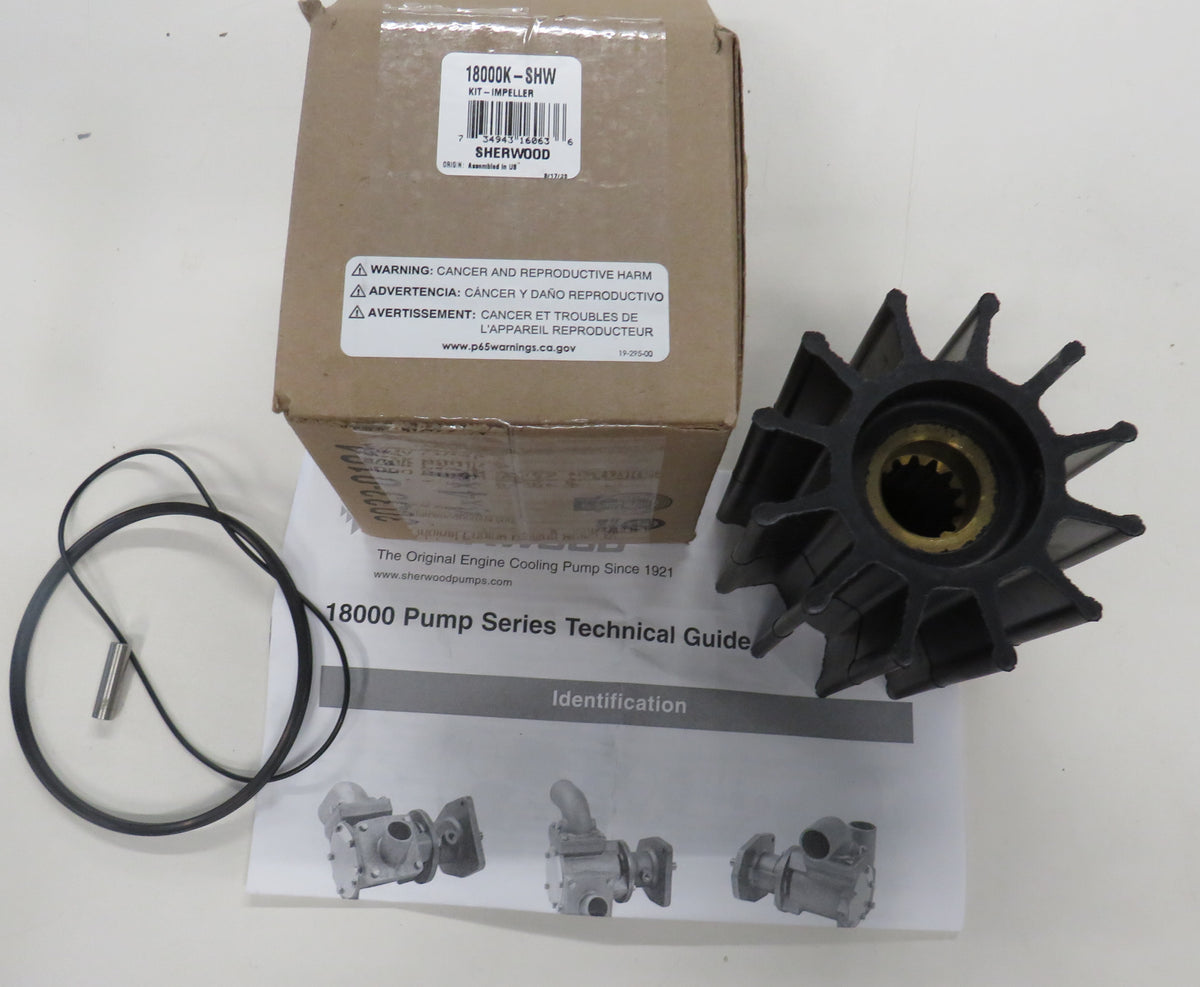 Sherwood 18000K Impeller Kit W/Gasket 3/4/2025 THIS PART IS IN STOCK 3 ...