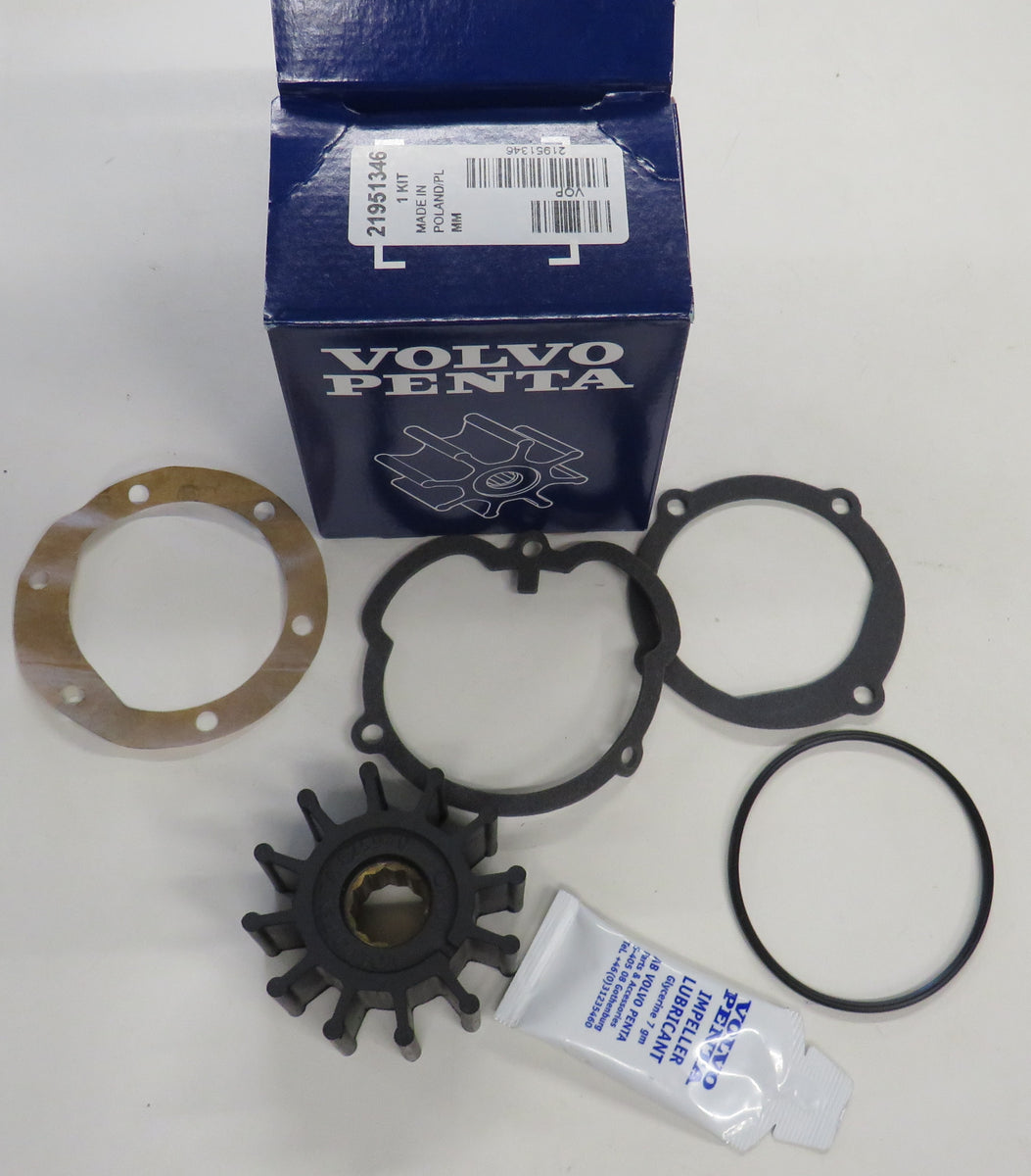 Volvo Penta 21951346 (Replaces 3862281, 3856039, 877400) Impeller Kit ...