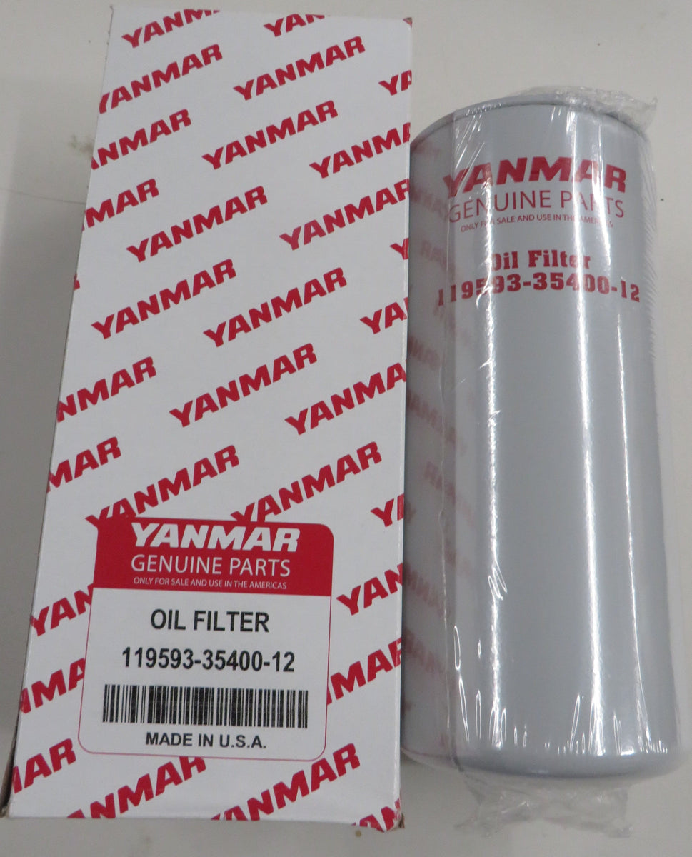 119593-35400-12 Yanmar 6LY2 By-Pass Oil Filter 10/18/2025 THIS PART IS ...