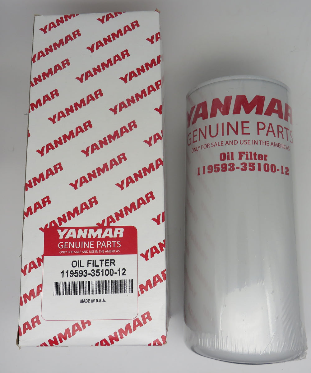 119593-35100-12 Yanmar 6LY/6LYA (2) Primary Oil Filter 10/18/2025 THIS ...
