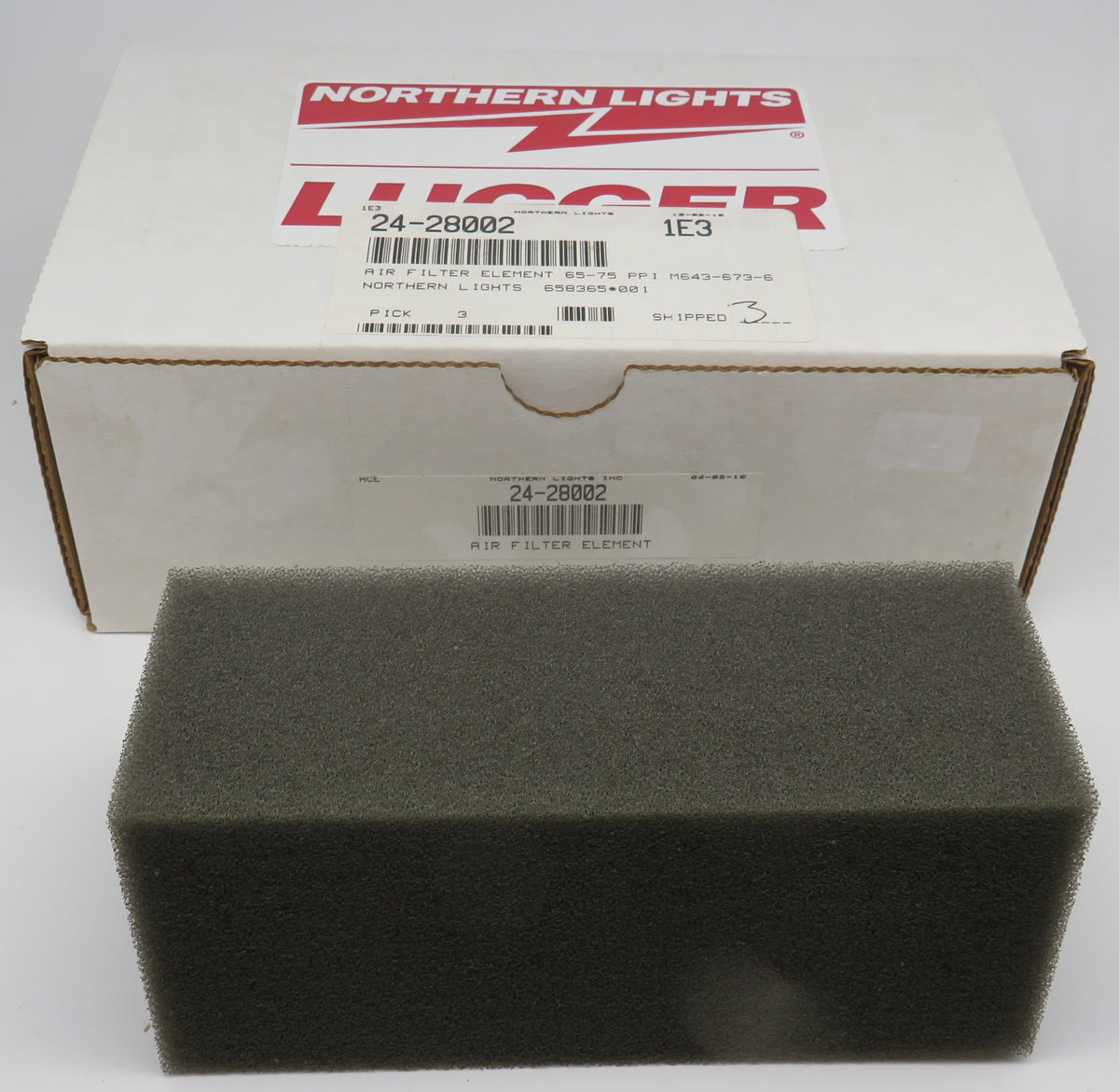 24-28002 Northern Lights Lugger Air Filter Element Generator (Replaces ...