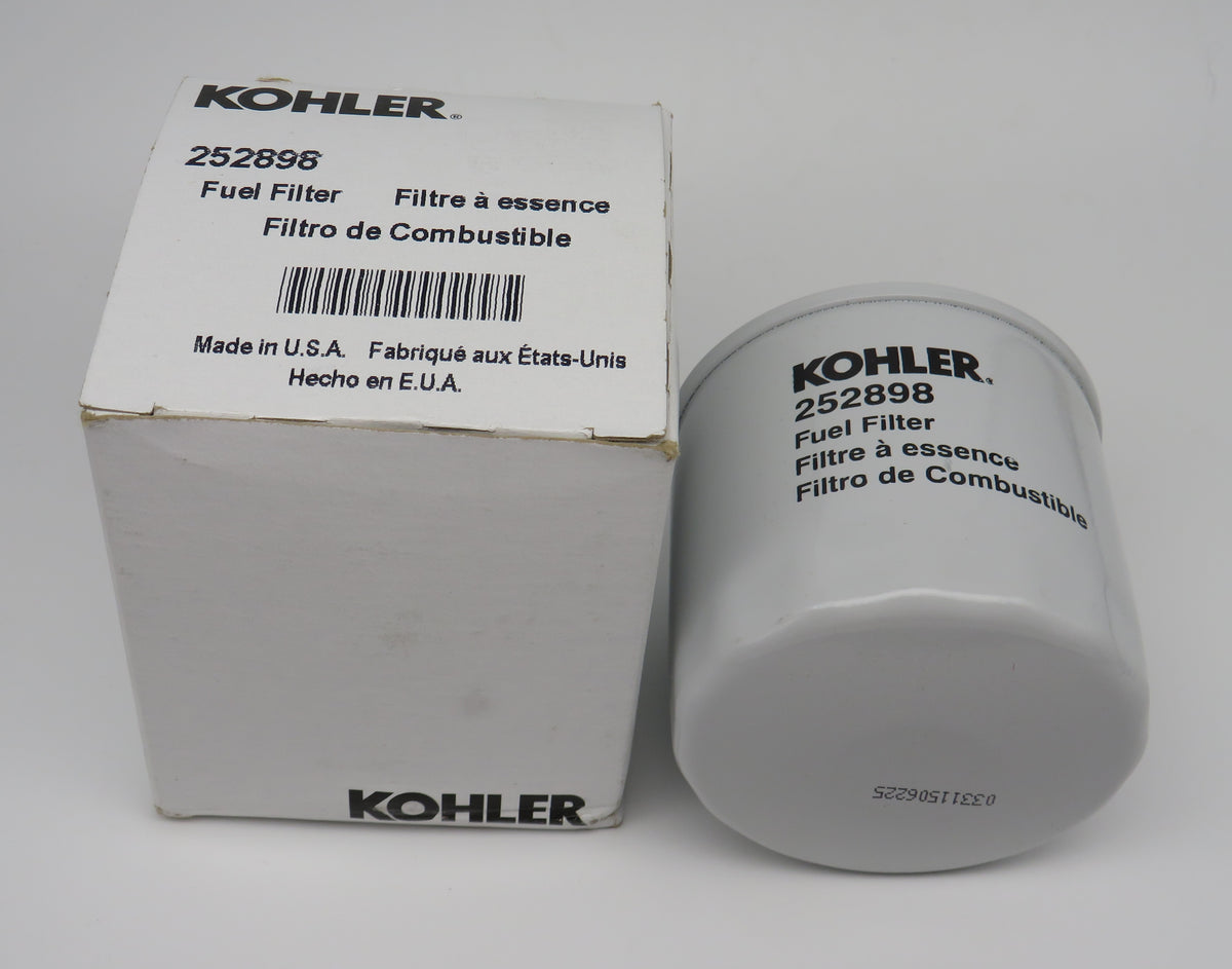 252898 Kohler Fuel Filter replaces 225021 & 252765 1/15/2026 THIS PART ...