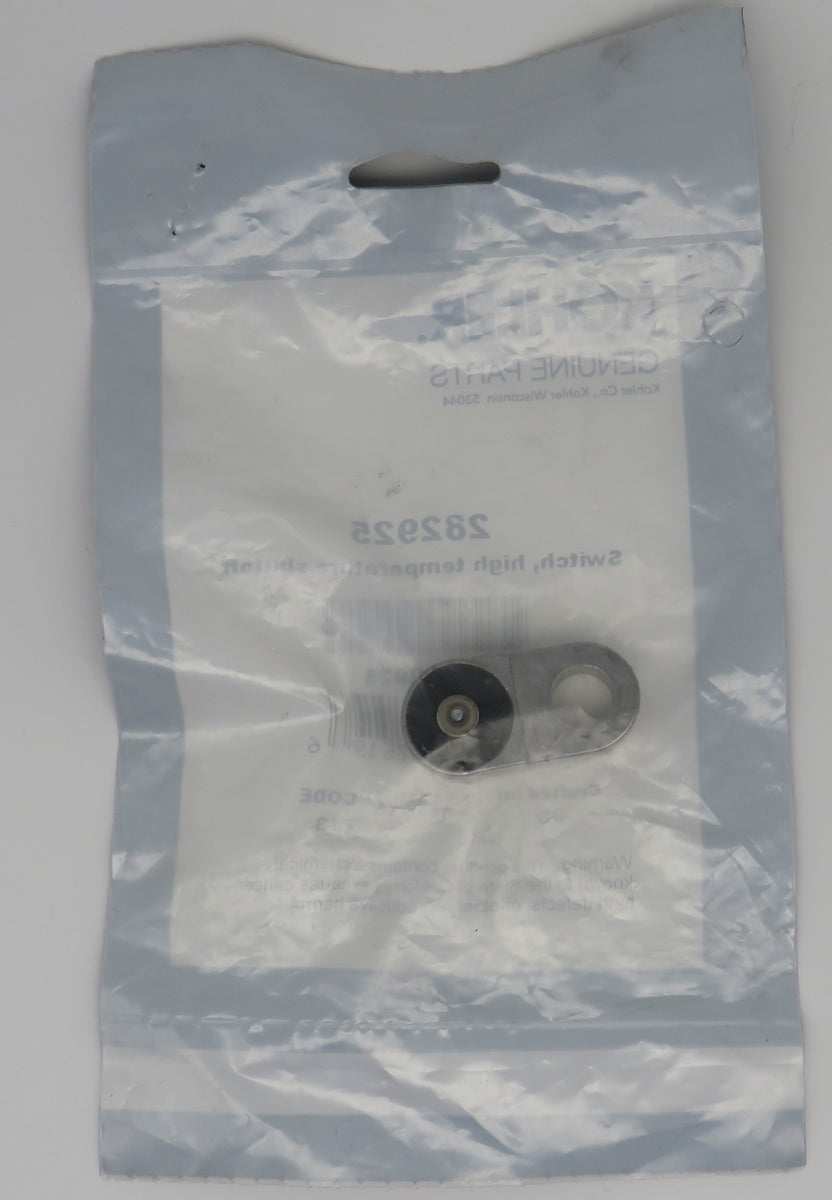282925 Kohler High Temperature Shutoff Switch 11/17/2025 THIS PART IS ...