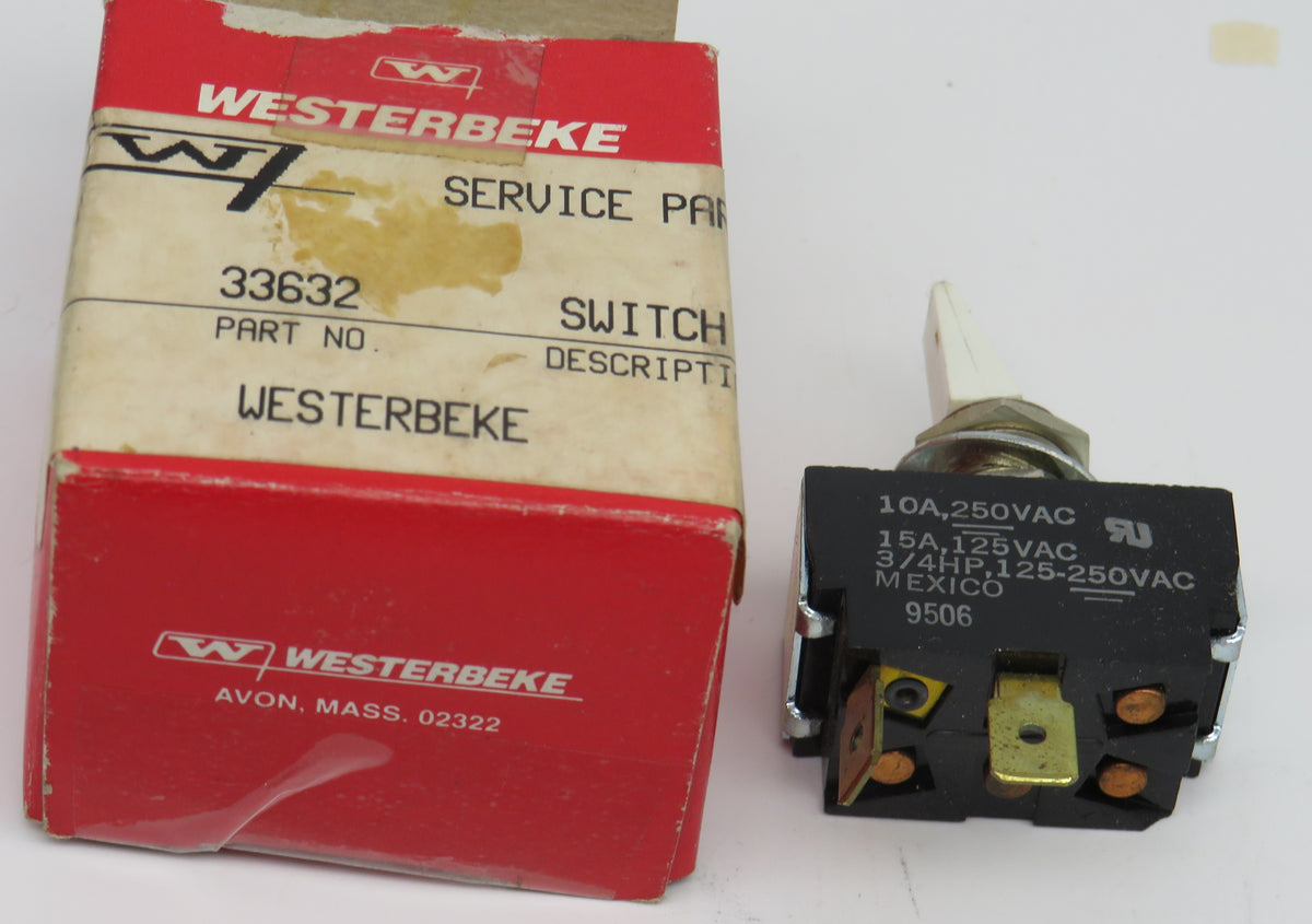 33632 Westerbeke Switch 10/18/2025 THIS PART IS IN STOCK 10/18/2025 ...