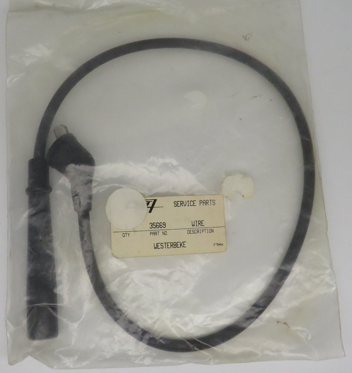 35669 Westerbeke Wire Cable 10/21/2025 THIS PART IS IN STOCK 10/21/202 ...