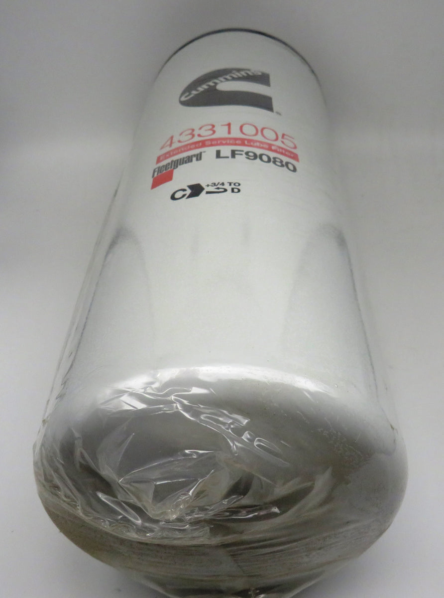 4331005 Onan Cummins Fleetguard LF9080 PAC Lube Filter Oil Filter 3/31 ...