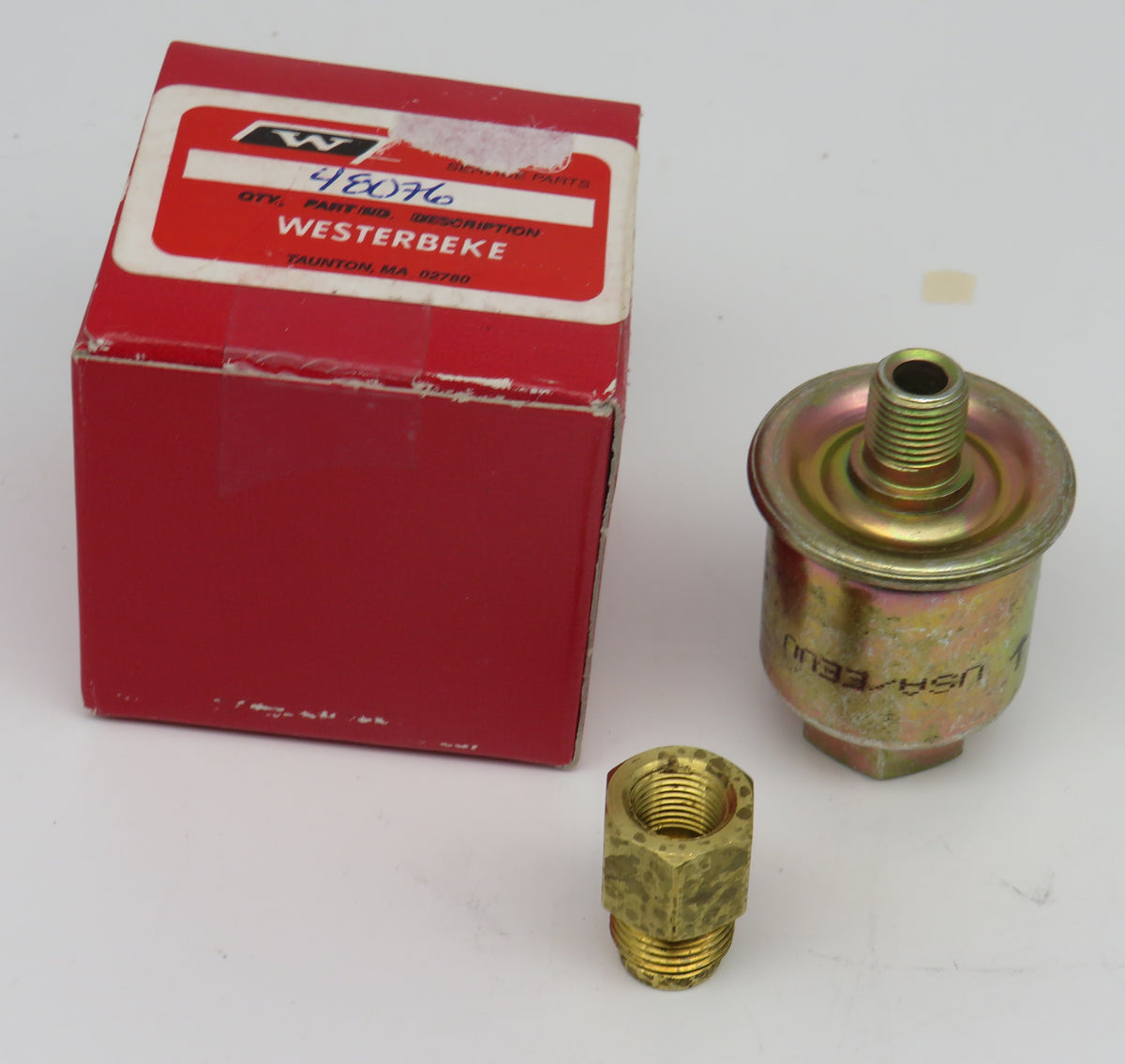 48076 Westerbeke In-Line Fuel Filter 80 Micron 10/21/2025 THIS PART IS ...