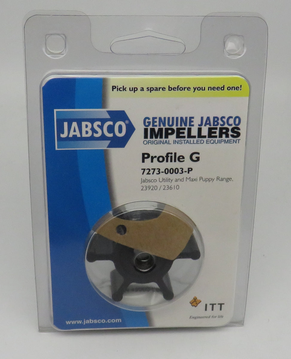 7273-0003-P Jabsco Par Impeller Kit PROFILE G 2/27/2025 THIS PART IS I ...