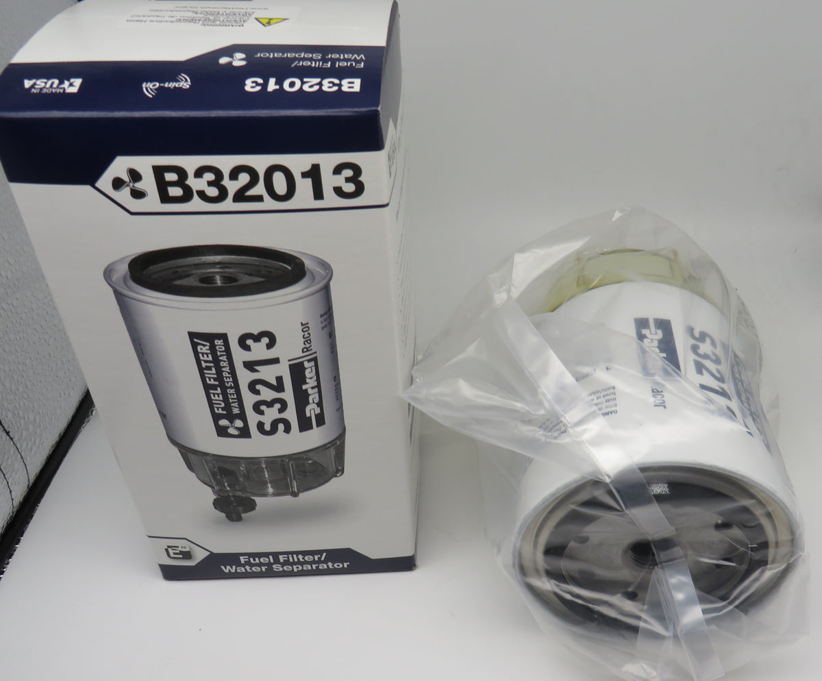 B32013 Racor Fuel Filter/ Water Separator Unit includes S3213 Filter 1 ...