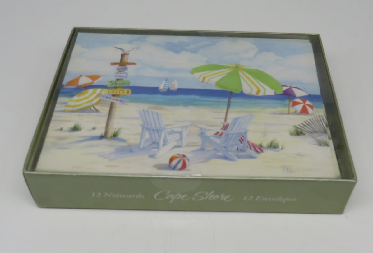 Cape Shore "Summer Day" Boxed Note Cards (12 Pack) OBSOLETE – Ess-Kay ...