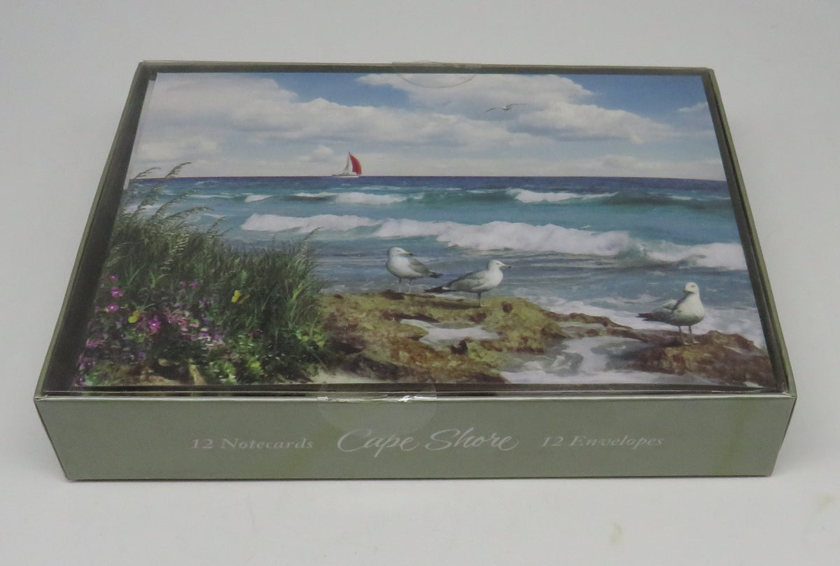 Cape Shore "Summer Sailing" Boxed Note Cards (12 Pack) OBSOLETE – Ess ...