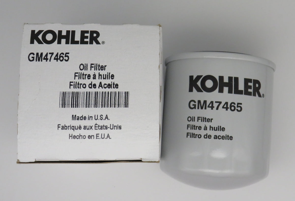 GM47465 Kohler Generator Oil Filter replaces 252989 & 229841 10/16/202 ...