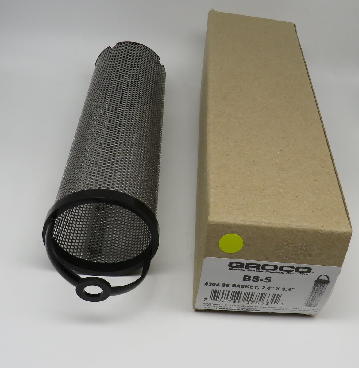 BS-5 Groco Strainer Filter Basket For SA-1250 Replaces SS-76-A 5/12/20 ...