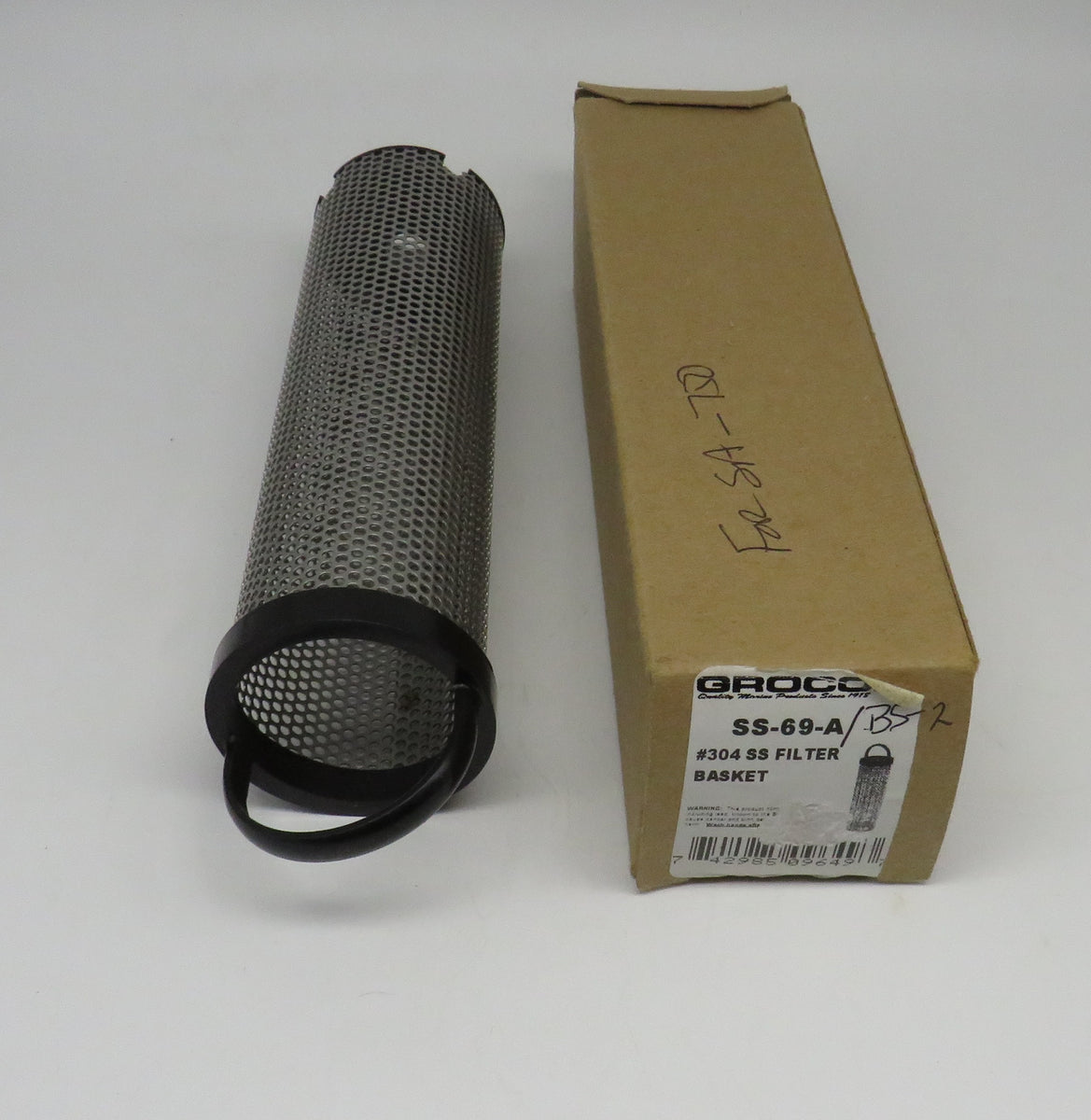 BS-2 Groco Raw Water Strainer Basket for Groco Water Strainer SA-750 A ...