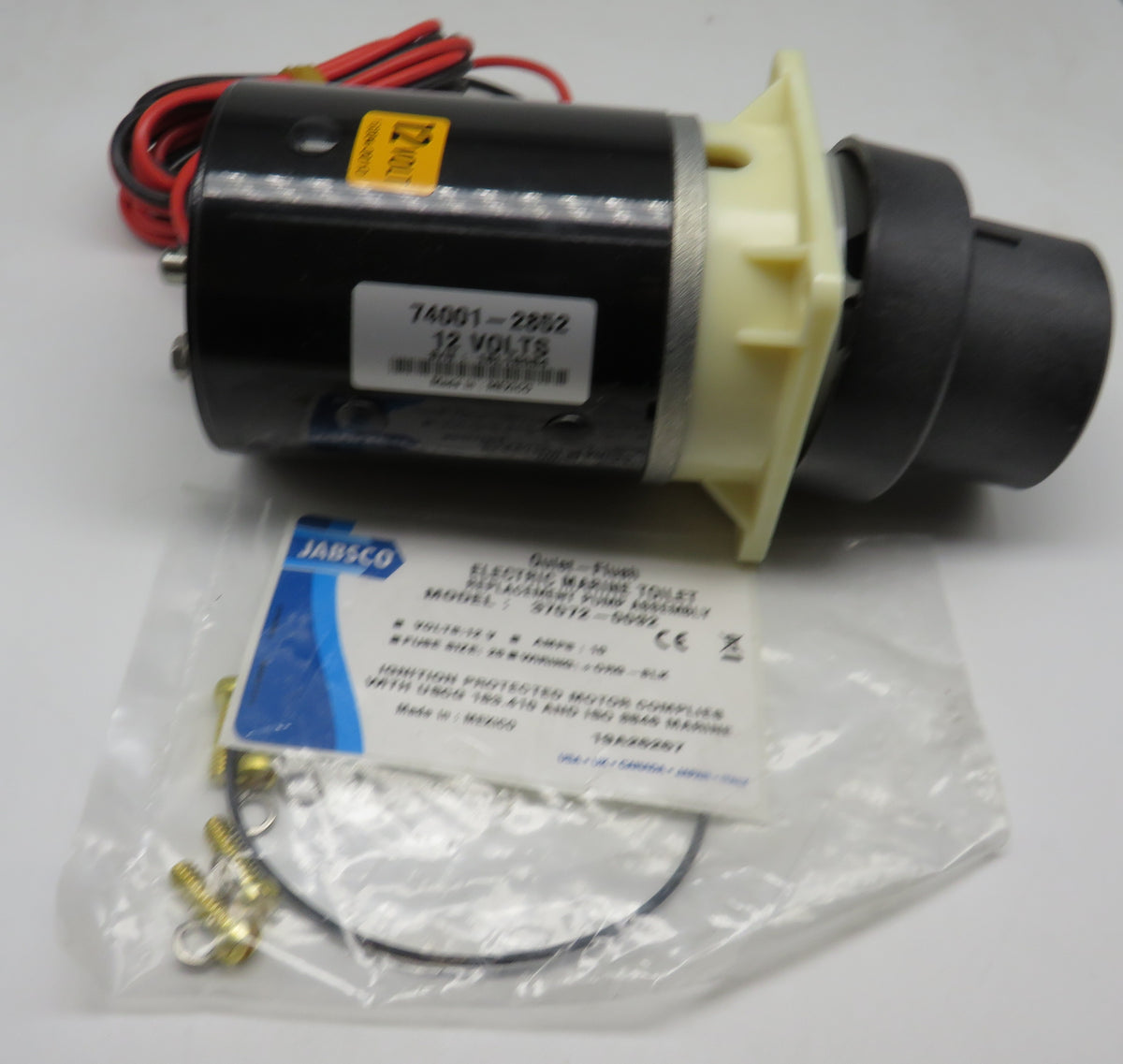 37072-0092 Jabsco Par Macerator Pump Assembly – Ess-Kay Yards Marina