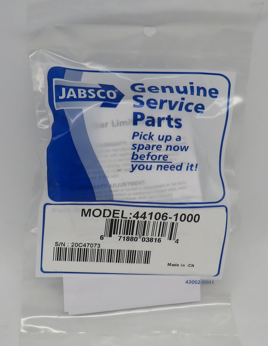 44106-1000 Jabsco Par Joker Valve 12/1/2025 THIS PART IS IN STOCK 12/1 ...
