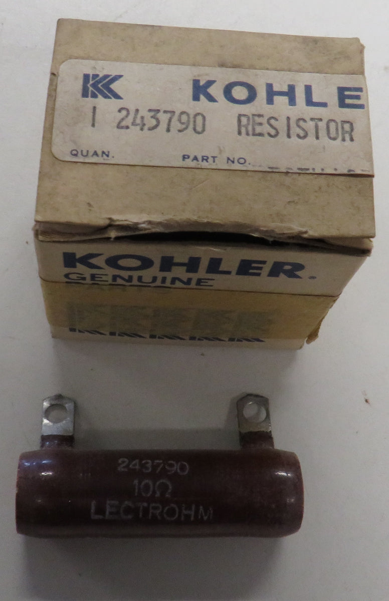 243790 Kohler Resistor 10 ohm, 25W 3/17/2025 THIS PART IS IN STOCK 3/1 ...