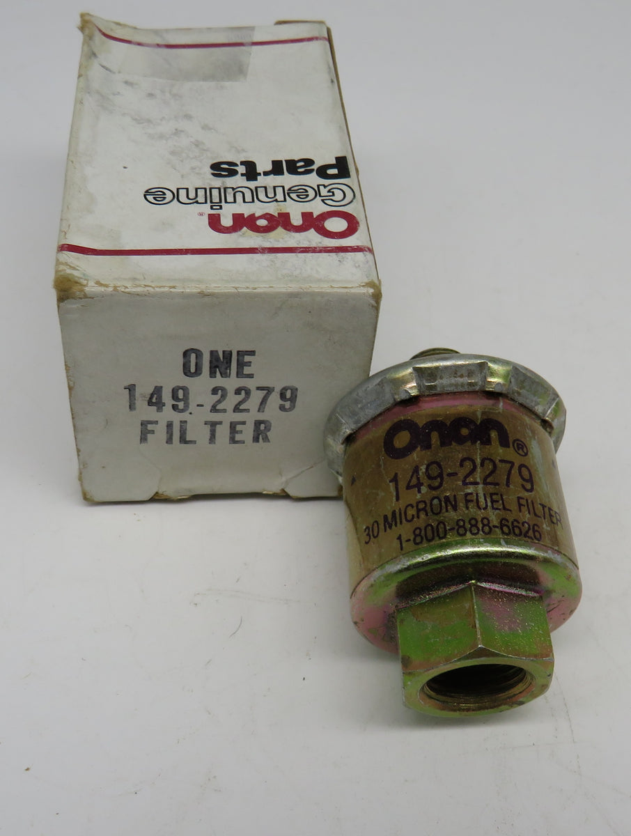 149-2279 Onan Fuel Filter 30 Micron 4/3/2024 THIS PART IS IN STOCK 4/3 ...