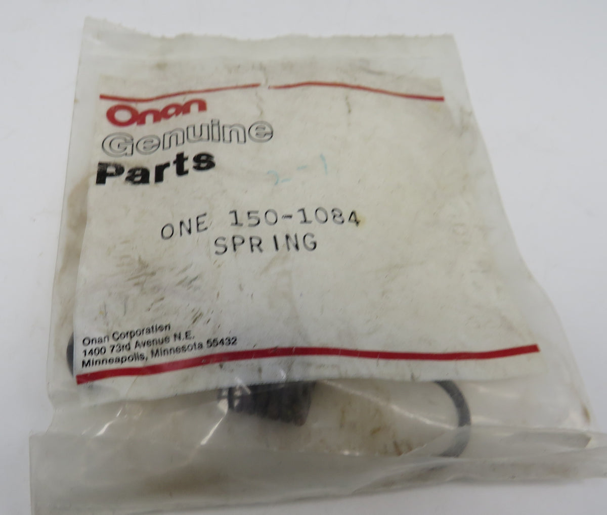 150-1084 Onan Spring Governor 11/7/2024 THIS PART IS IN STOCK 11/7/202 ...