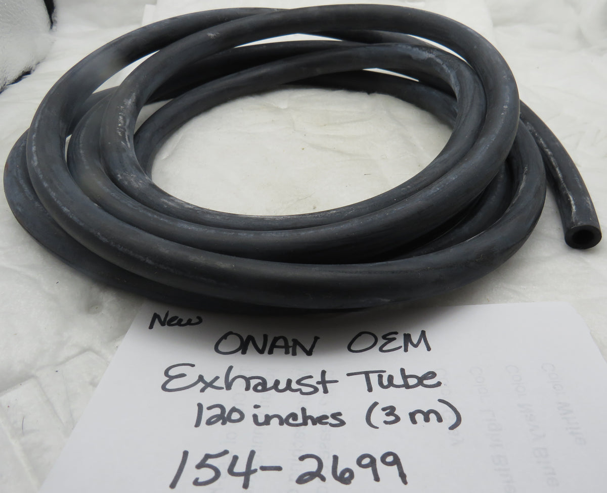 154-2699 Onan OEM Exhaust Tube 120 Inches (3 M) OBSOLETE 12/10/2024 TH ...