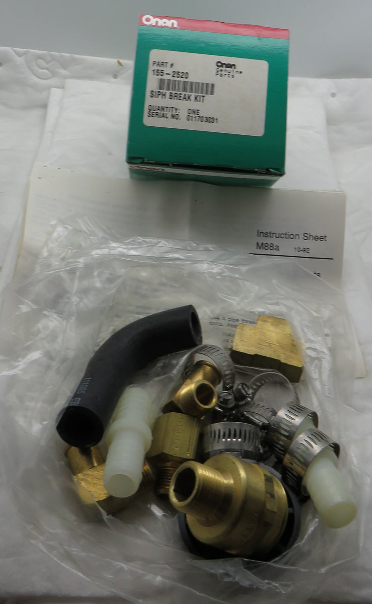 155-2520 Onan Siphon Breaker Kit (OBSOLETE) Superseded to 541-0863-02 ...