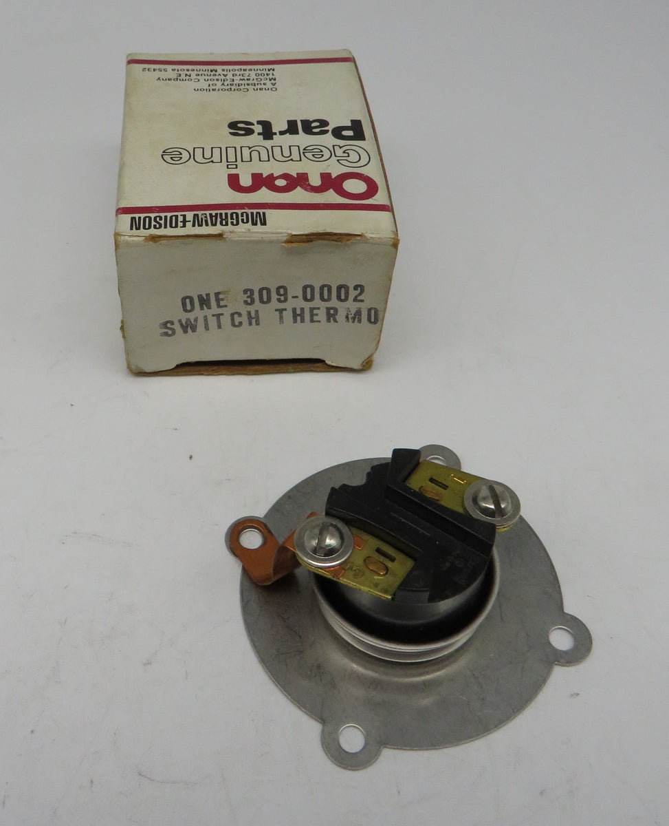 309-0002 Onan Switch Temp-Cut off for MAJ (Spec A-S) OBSOLETE 1/15/202 ...
