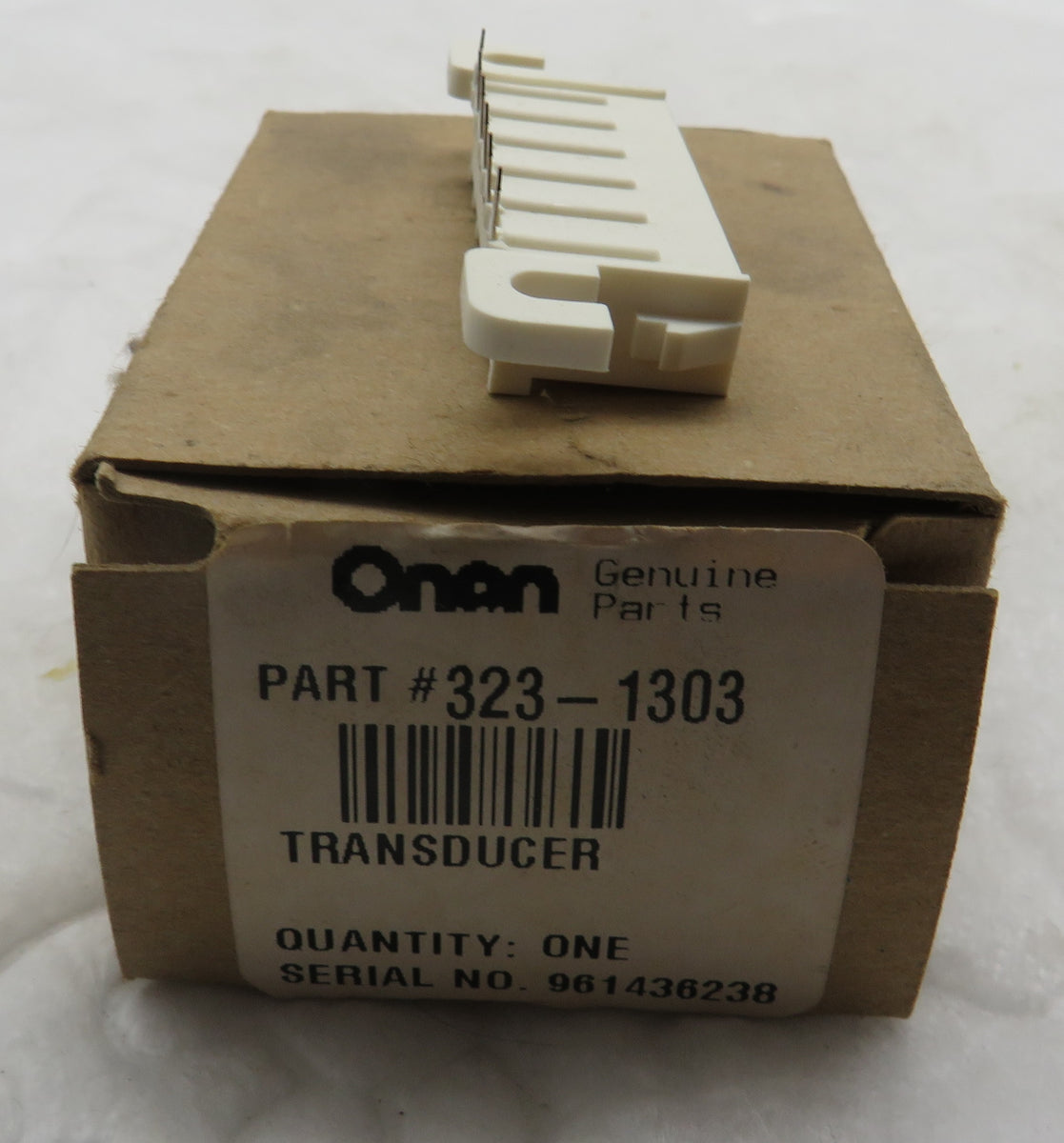 323-1303 Onan Transducer Connector 4/16/2026 THIS PART IS IN STOCK as ...