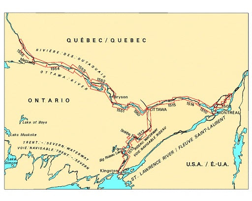Ottawa River Chart 1515 Papineauville To Ottawa (Edition 2016) 8/20/20 ...