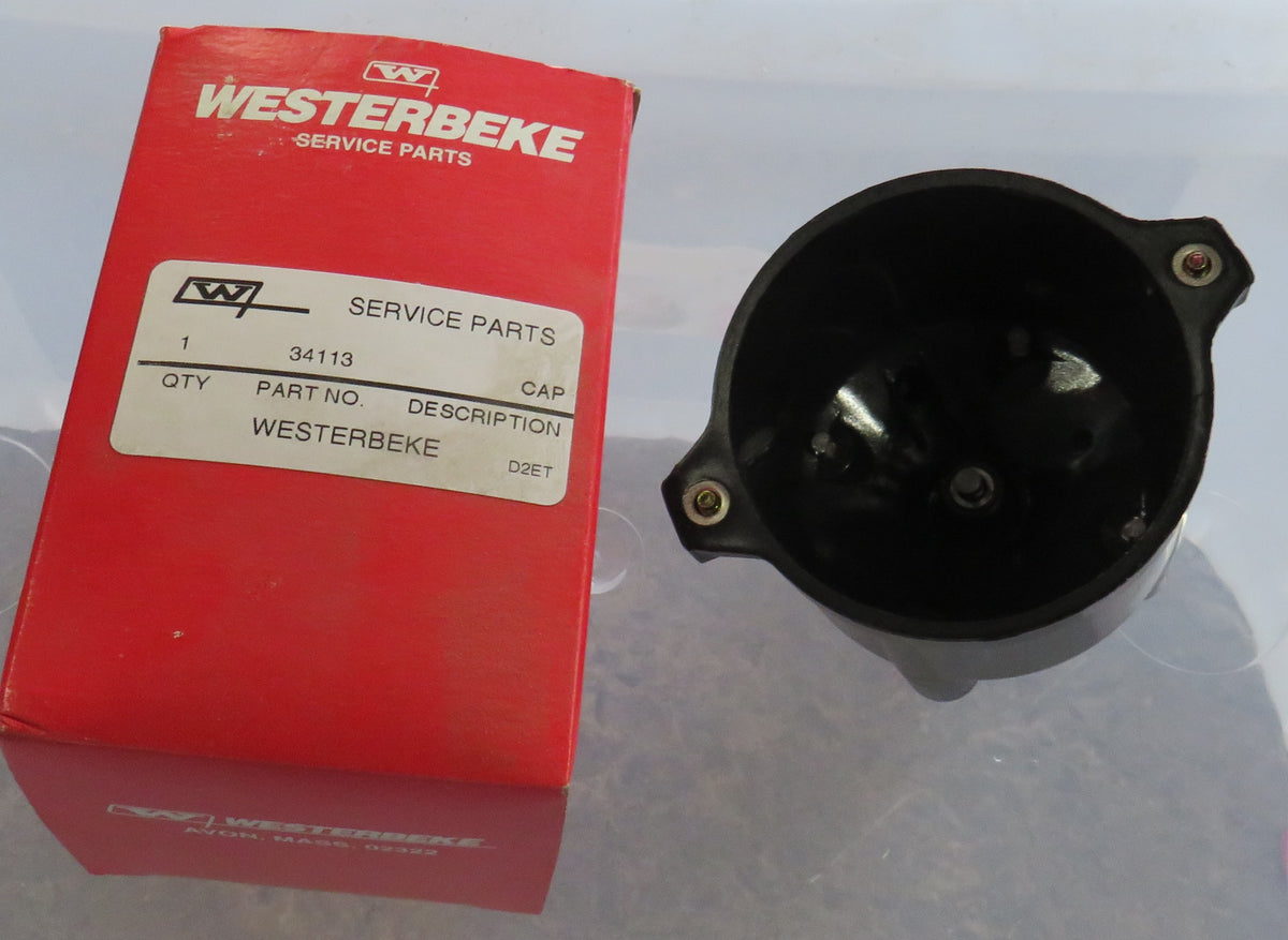34113 Westerbeke Distributor Cap 10/21/2025 THIS PART IS IN STOCK 10/2 ...
