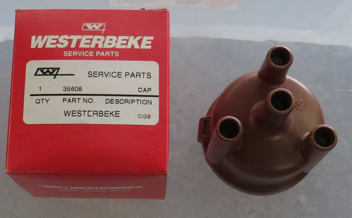35608 Westerbeke Distributor Cap 10/21/2025 THIS PART IS IN STOCK 10/2 ...