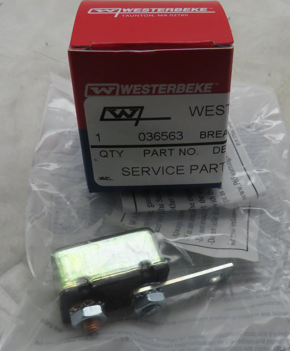 Westerbeke 36563 Circuit Breaker 10A, 12 Volt 10/21/2025 THIS PART IS ...